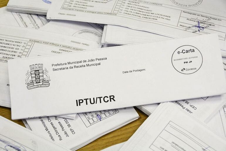 Pagamentos do IPTU e TCR começam nesta quarta-feira (11) em João Pessoa ...