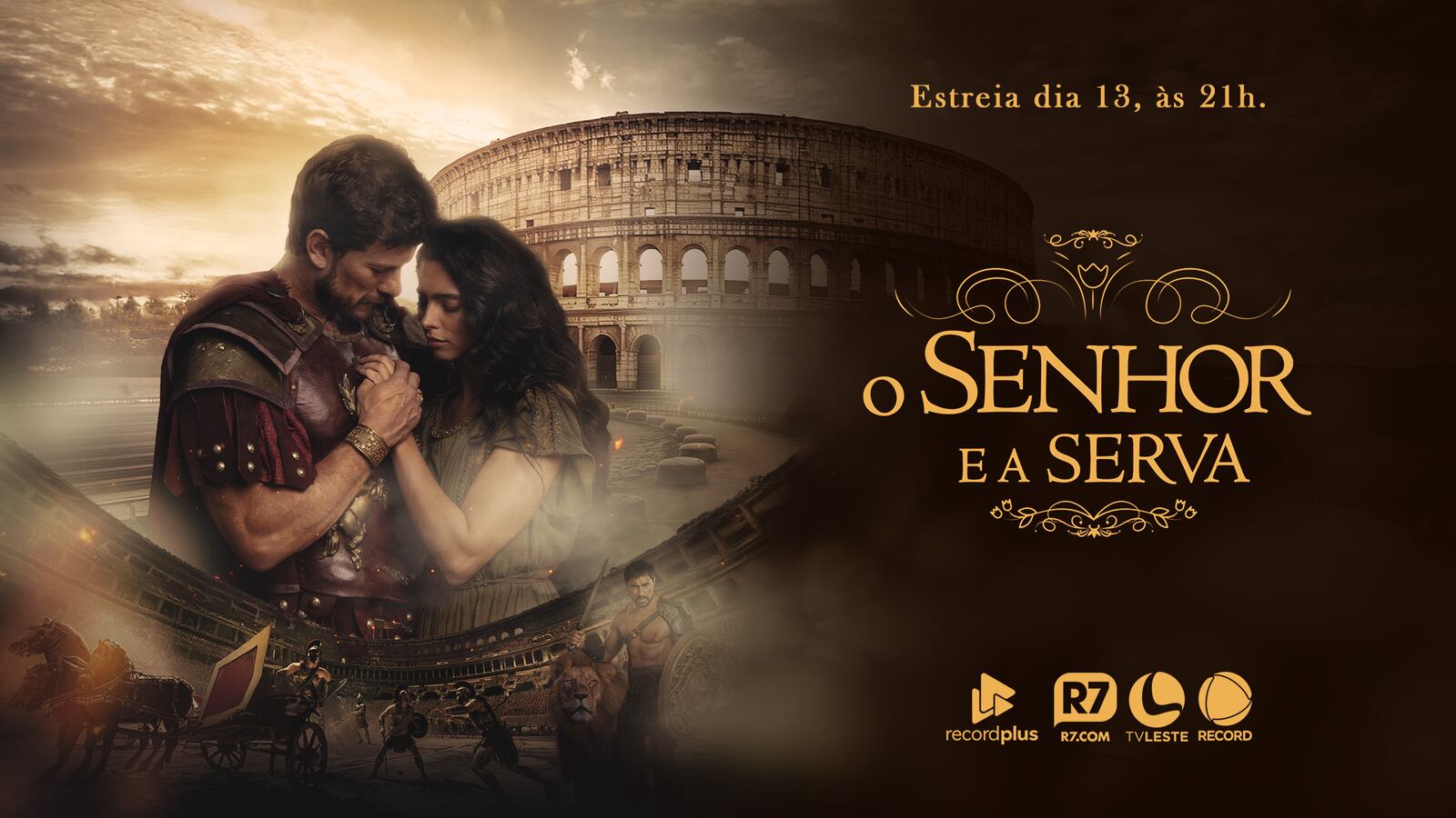 O Senhor e a Serva: nova série da RECORD, estreia nesta segunda (13) na ...