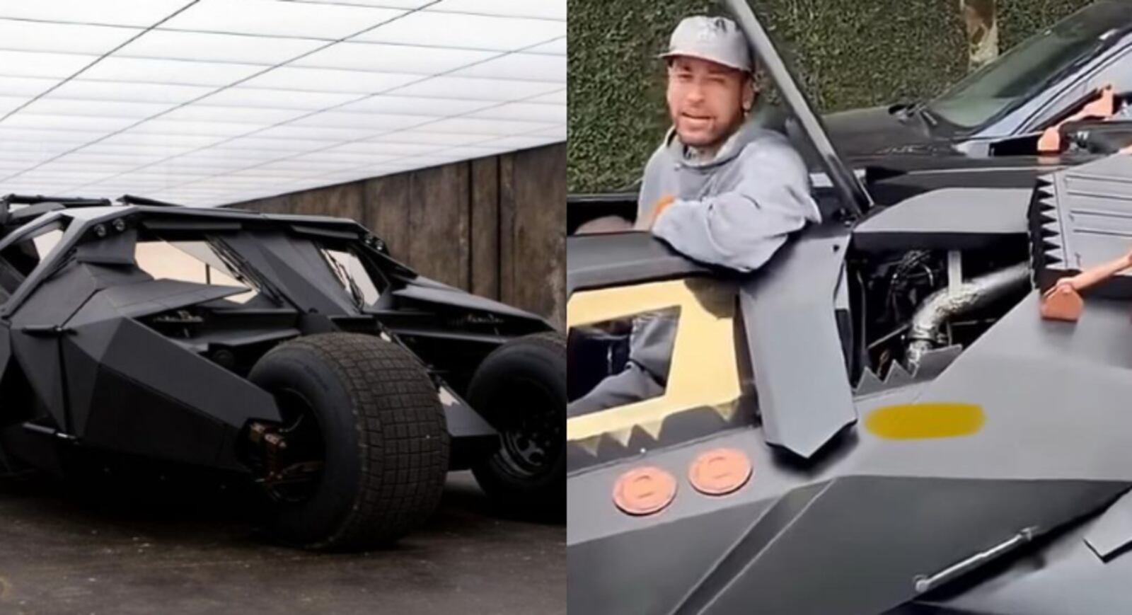 Batmóvel de Neymar custou seis vezes mais que carros usados nos filmes do Batman – R7 Entretenimento