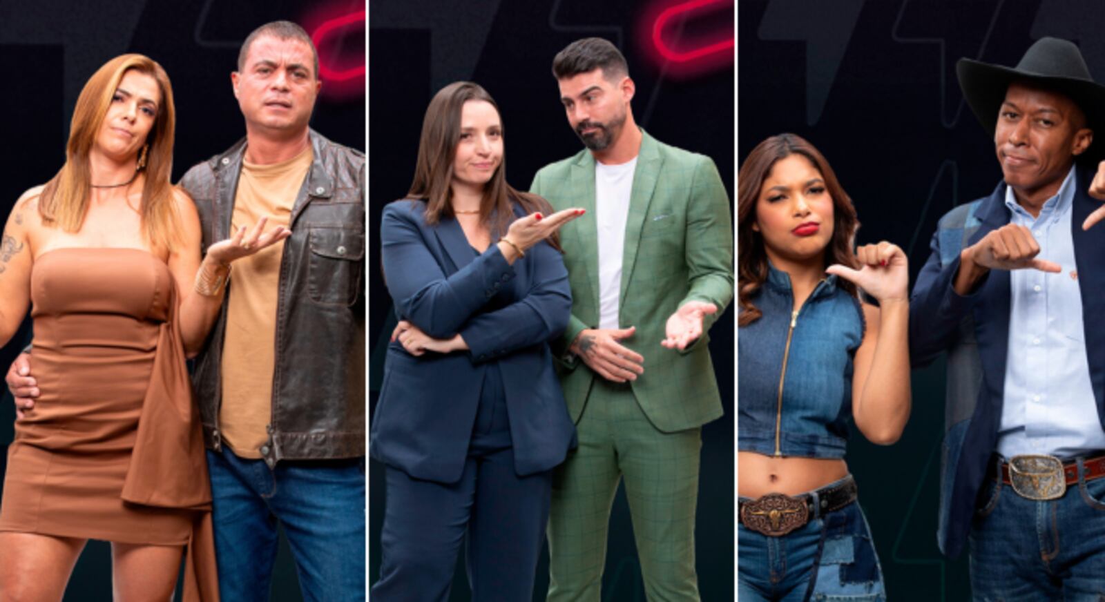 Adriana e Dhomini, Carol e Radamés e Emilyn e Everton estão na sexta DR do Power Couple – Record