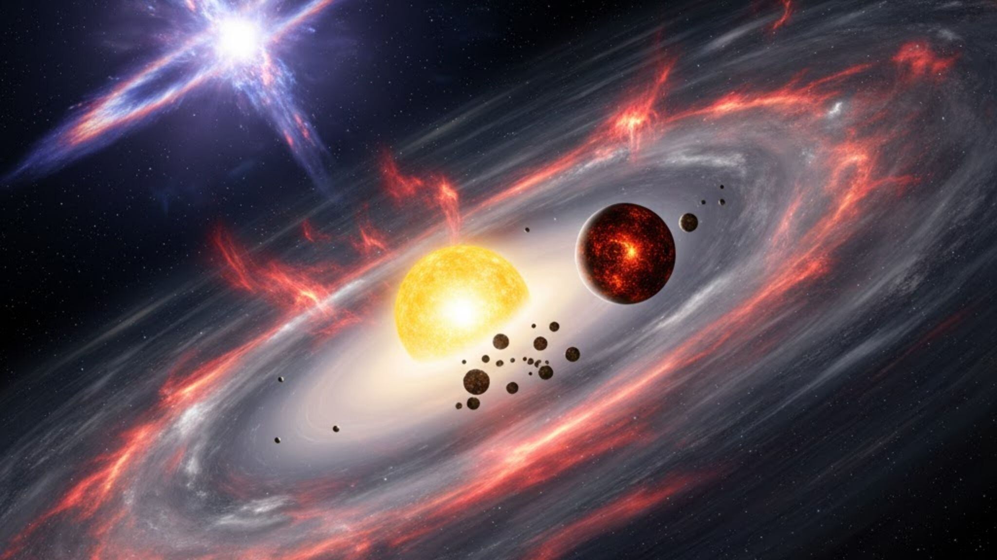 Planetas rochosos como a Terra podem se formar em qualquer estrela ...