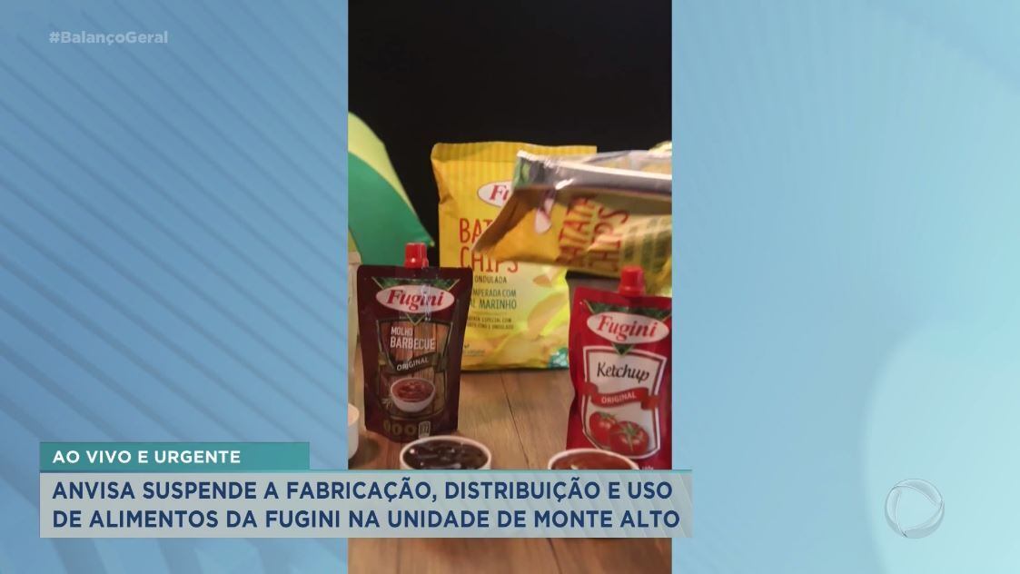 Anvisa suspende fabricação, distribuição e uso de alimentos da Fugini ...
